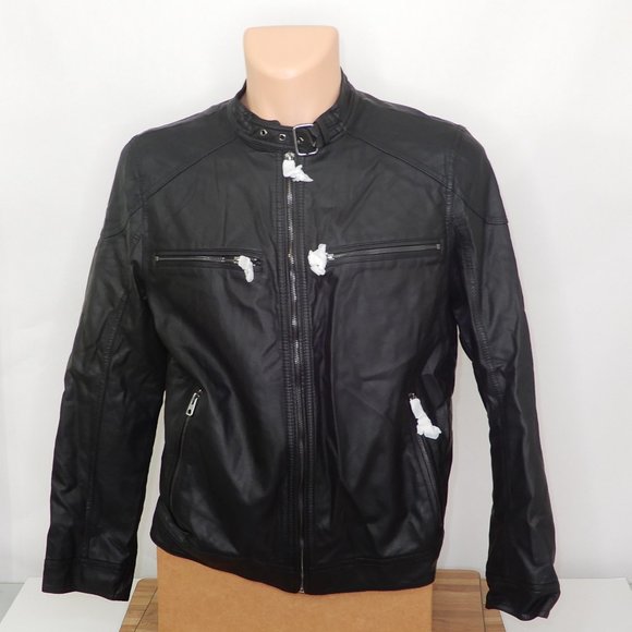 Goodfellow & Co | Jackets & Coats | Goodfellow Co Black Faux Leather ...